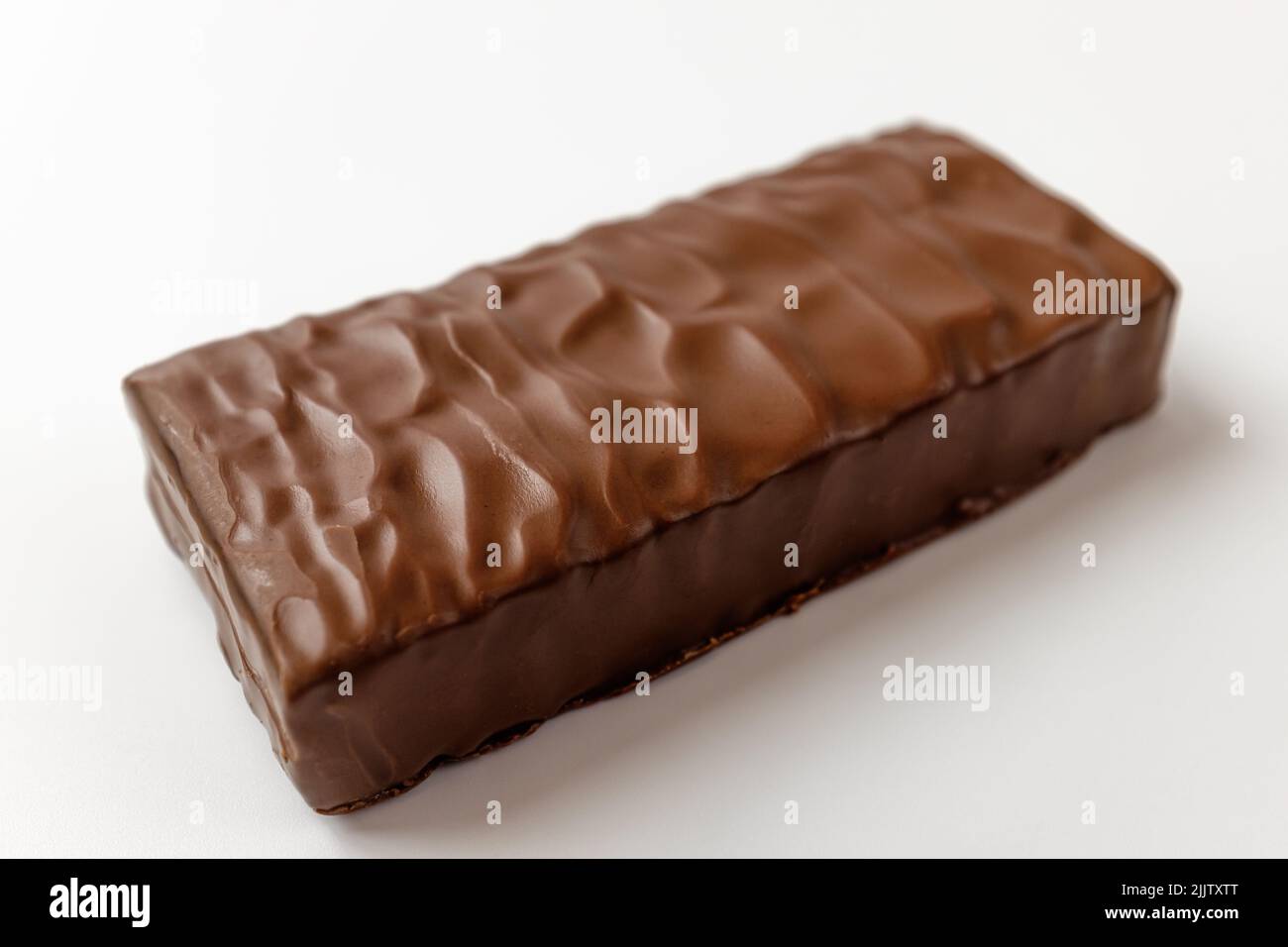 protein bar on white background Stock Photo - Alamy
