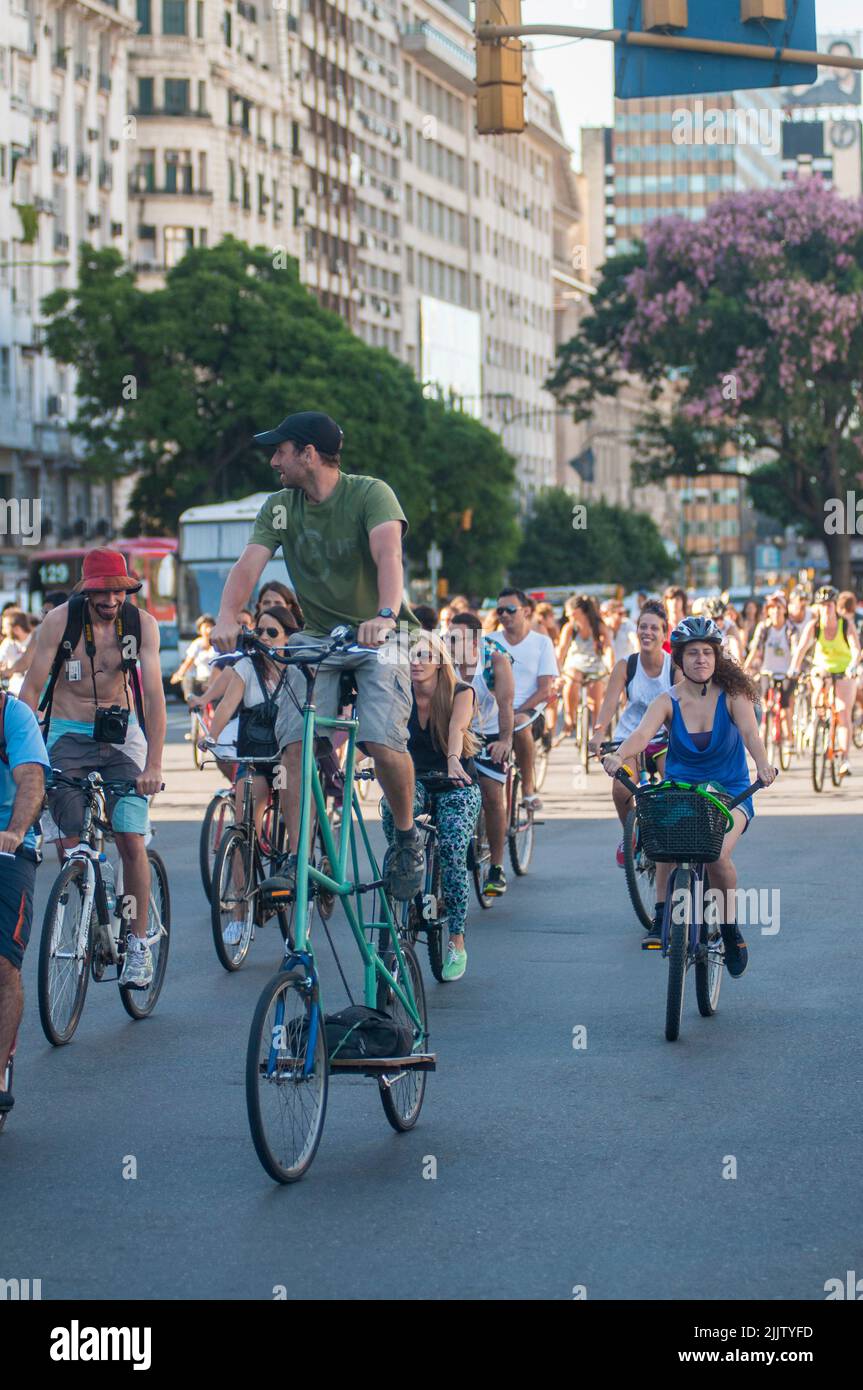 Critical mass bike ride hi-res stock photography and images - Alamy