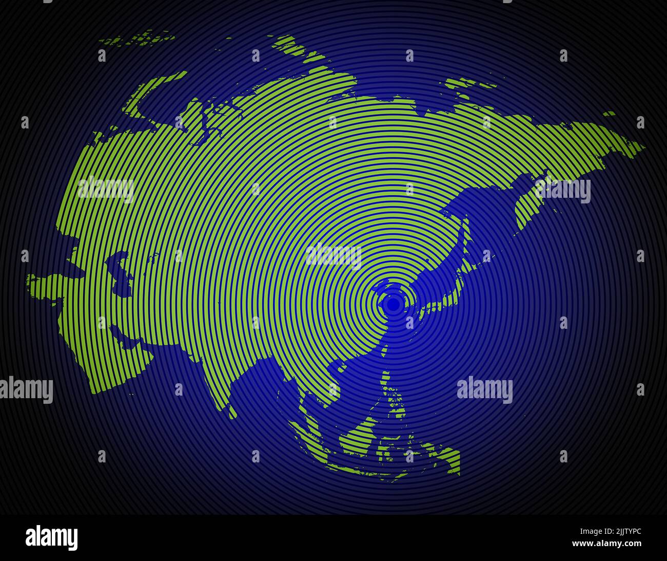 Clean Map Asia Placemat World Map | Educational Toys