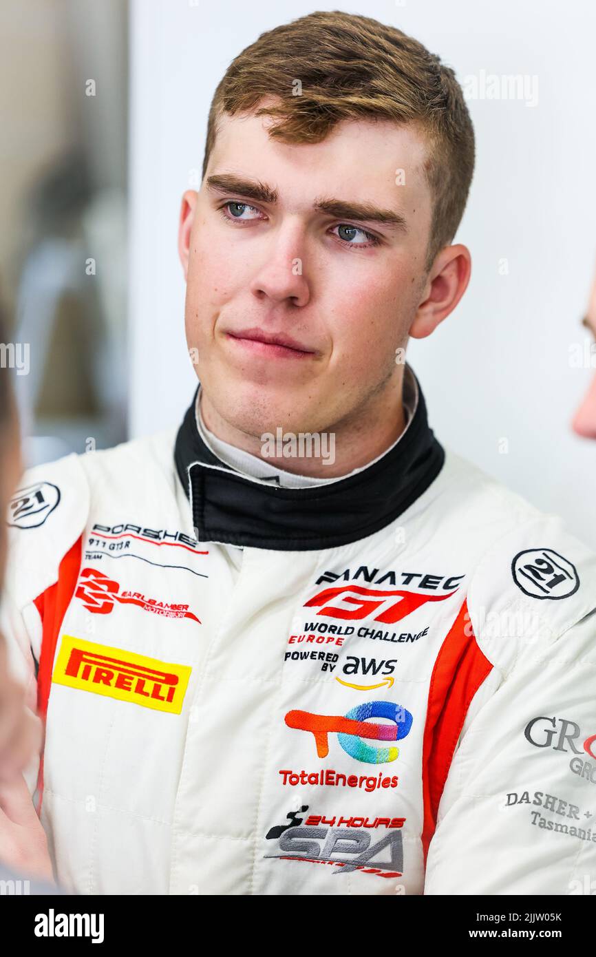 PAYNE Matt, Earl Bamber Motorsport, Porsche 911 GT3-R, portrait during ...