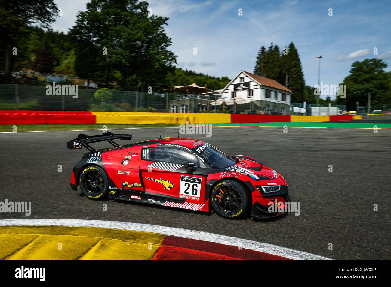 26 Sainteloc Junior Team, Audi R8 LMS evo II GT3 of Cesar GAZEAU ...