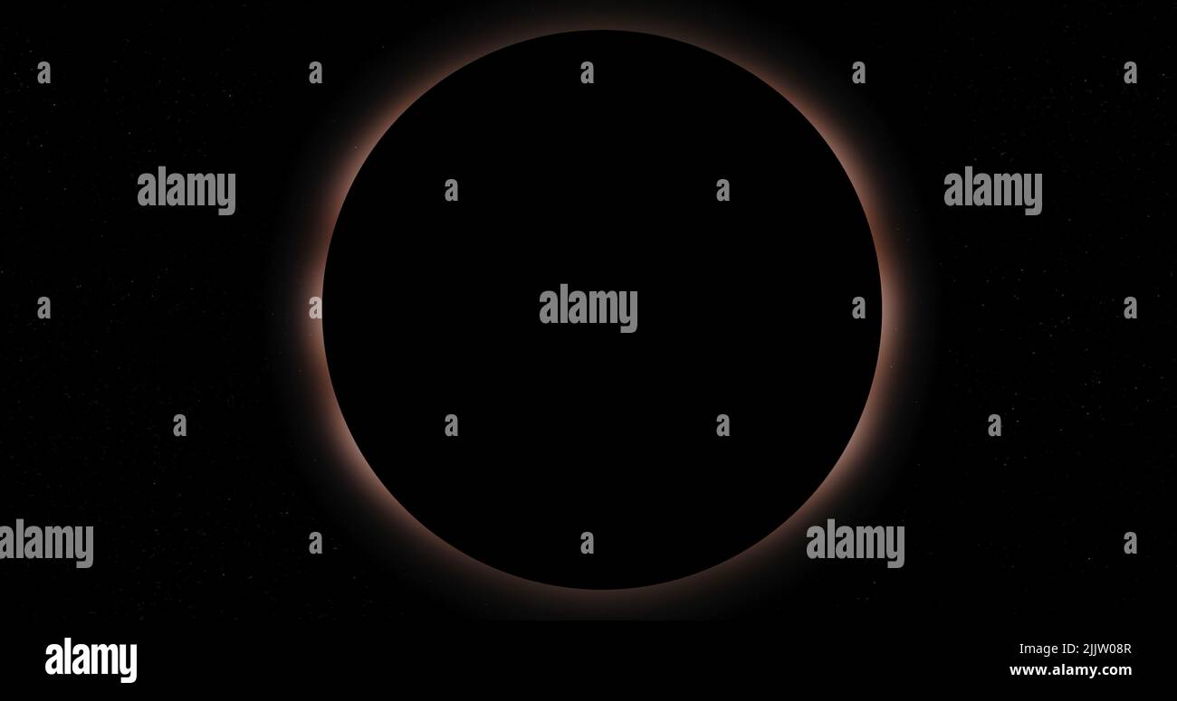 Solar eclipse light circle hi-res stock photography and images - Alamy