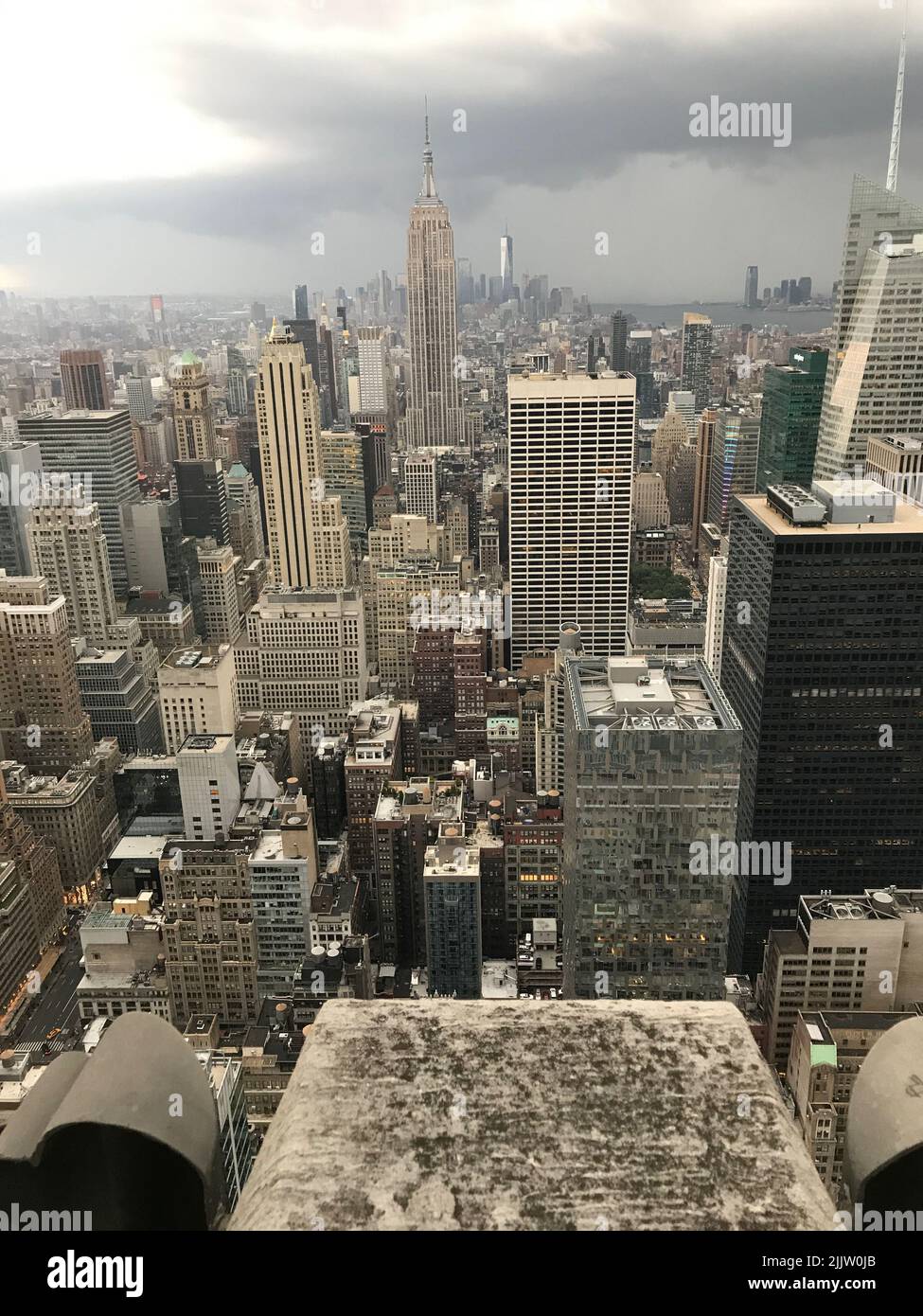 An aerial view of modern buildings in New York, USA Stock Photo - Alamy