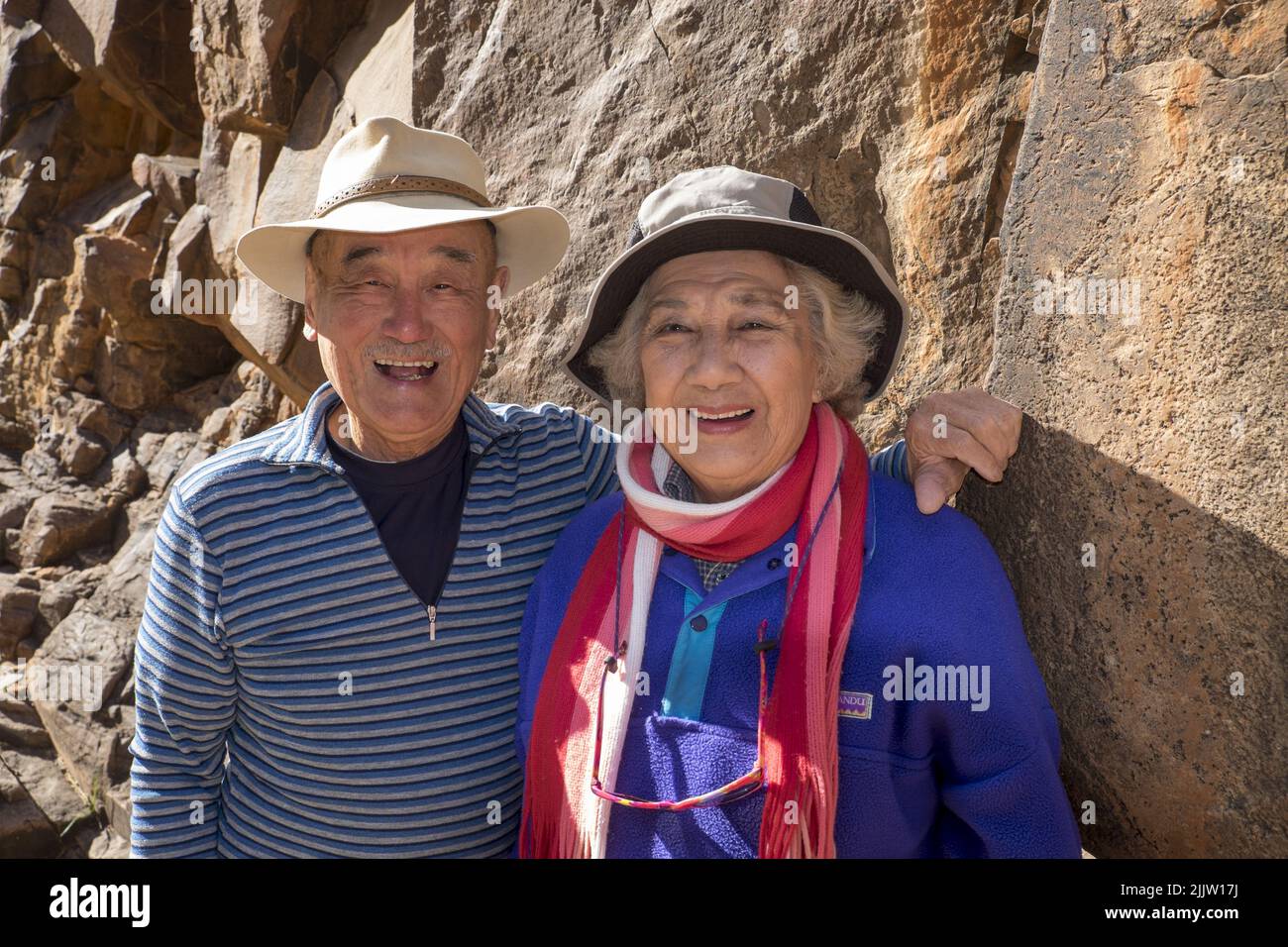 Australian born Chinese, self-funded, traveling retirees, Maurice Lee ...