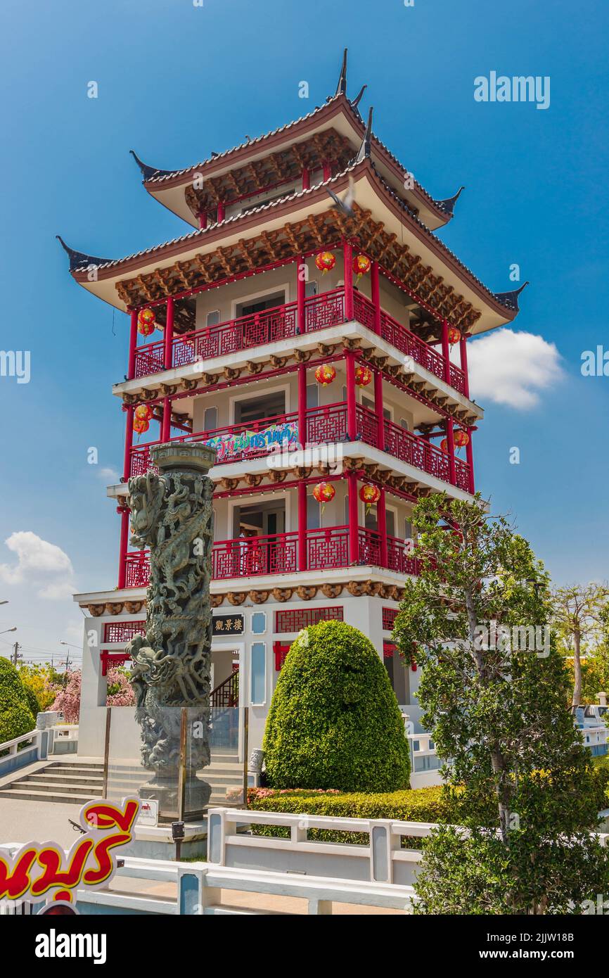 The dragon temple in Suphanburi, Thailand - amazing Chinese temple ...