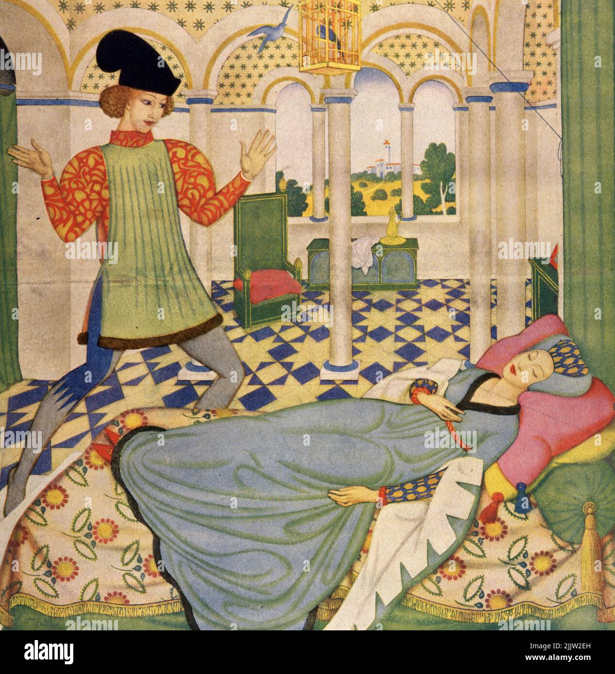 "The Prince and the Sleeping Beauty" published on May 8,1932 in the ...
