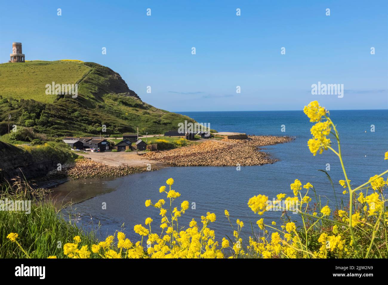 England, Dorset, Isle of Purbeck, Kimmeridge Bay Jurassic Coast World ...
