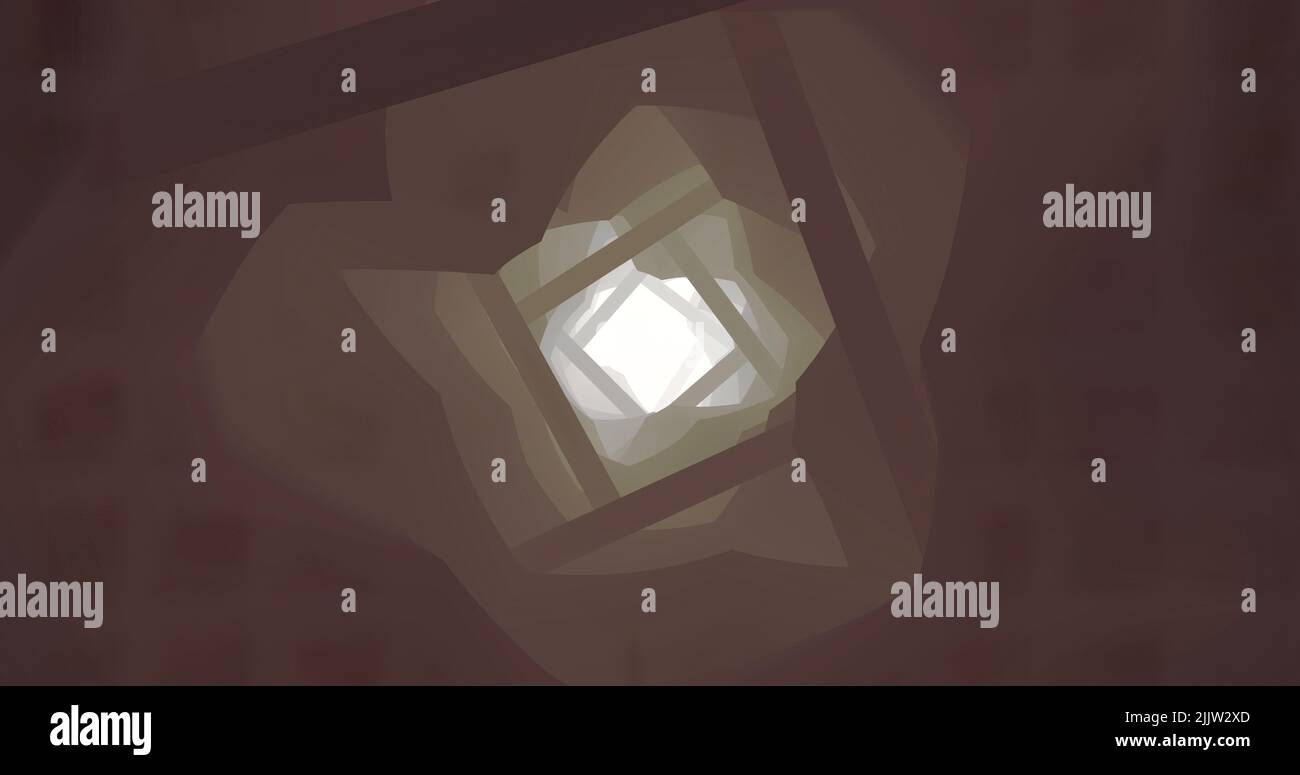 Brown geometric design hi-res stock photography and images - Alamy