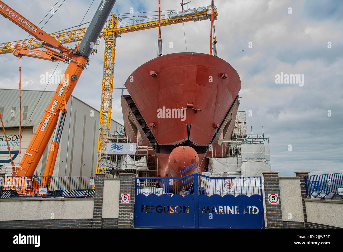 Ferguson shipyard hi-res stock photography and images - Alamy