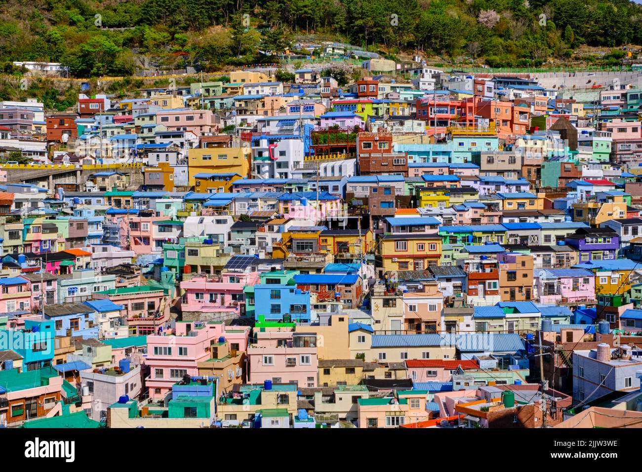 South Korea, South Gyeongsang Province, Busan, Saha-gu district ...