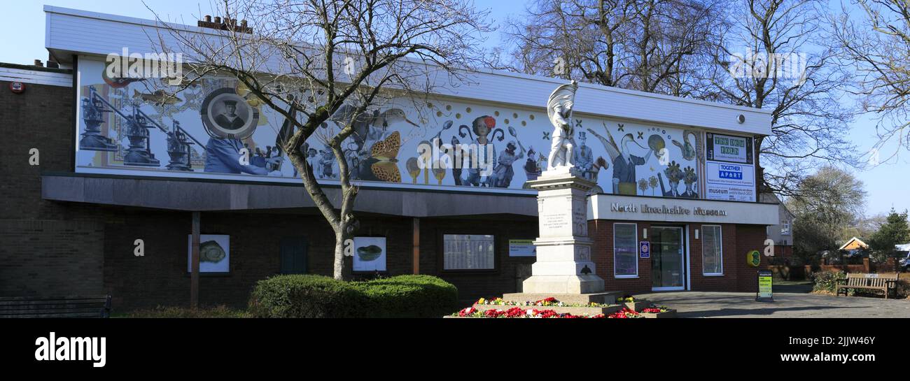 The North Lincolnshire Museum, Scunthorpe town, Lincolnshire County ...