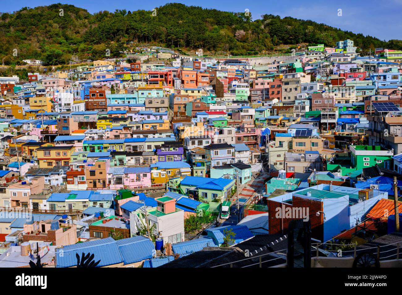 South Korea, South Gyeongsang Province, Busan, Saha-gu district ...