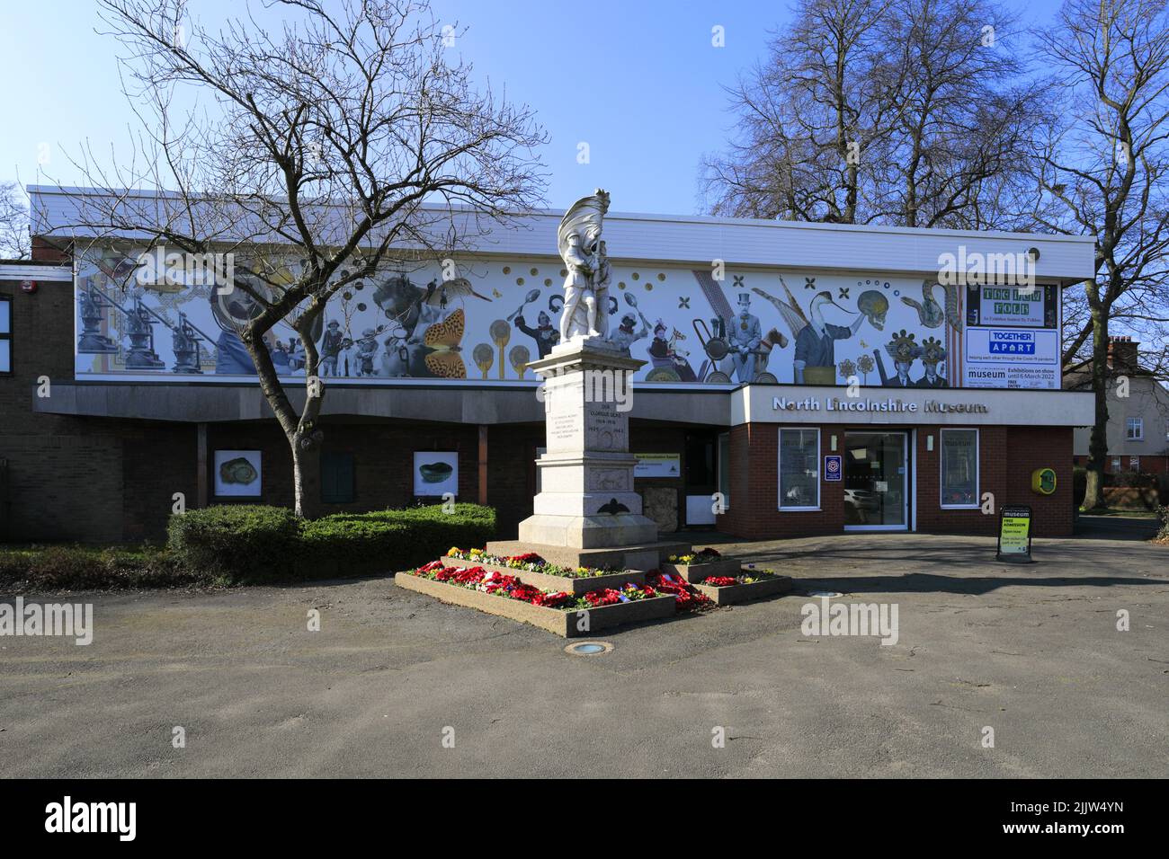 The North Lincolnshire Museum, Scunthorpe town, Lincolnshire County ...