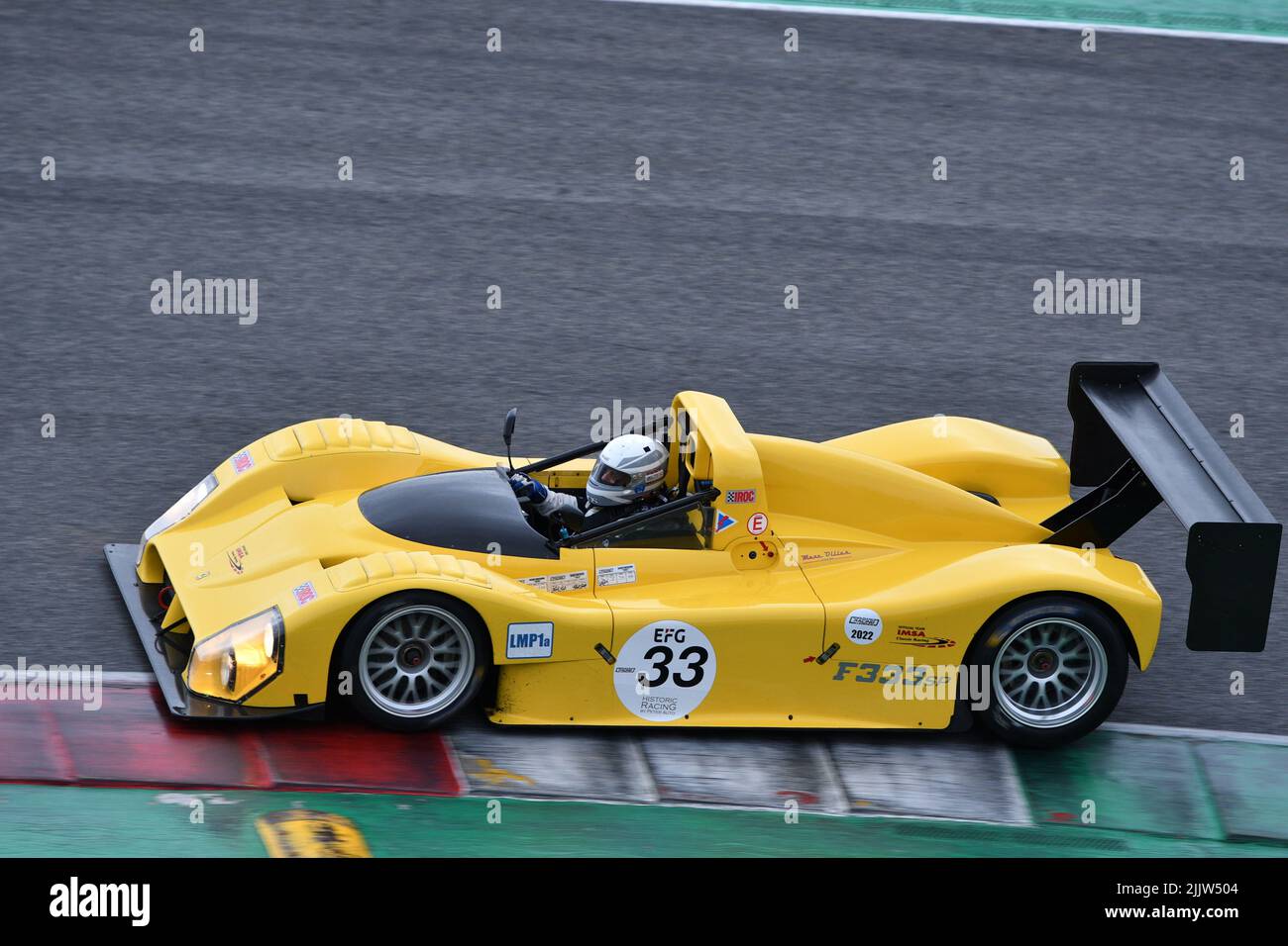 Scarperia, 3 April 2022: Ferrari 333 SP in action during Mugello ...