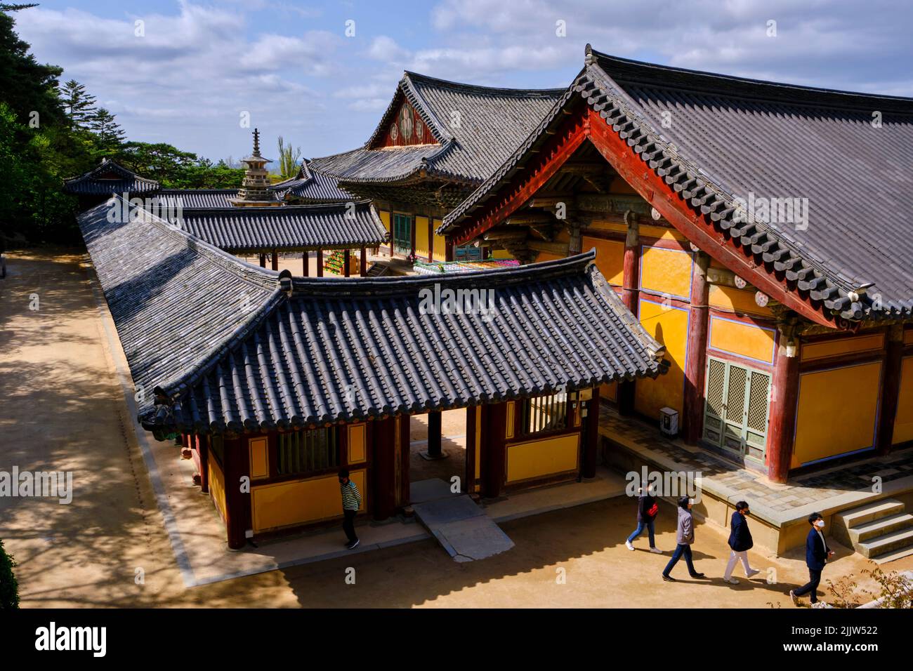 South Korea, North Gyeongsang Province, Gyeongju National Park ...