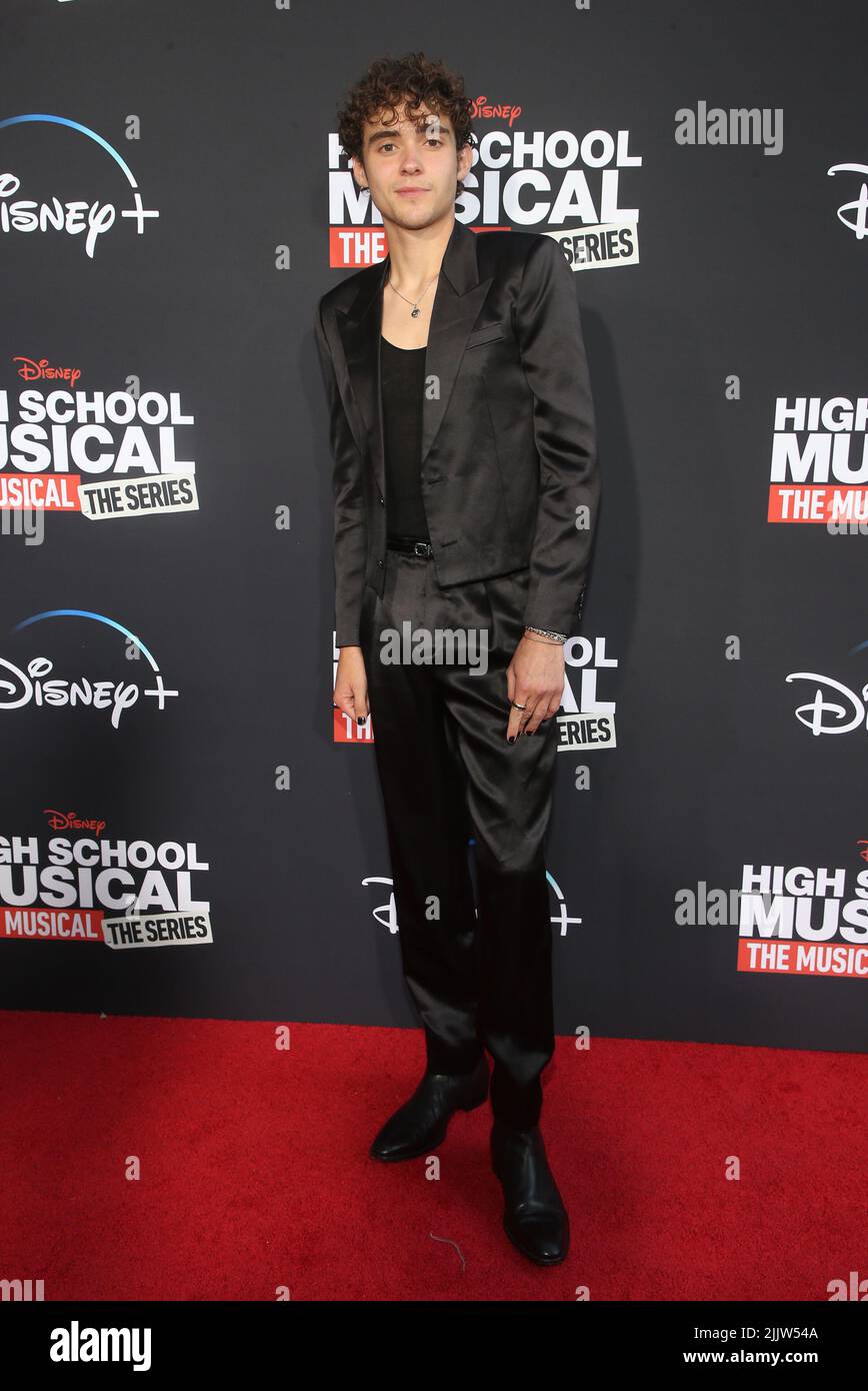 Burbank, Ca. 27th July, 2022. Joshua Bassett. at Disney "High School ...