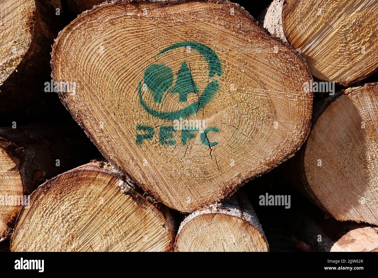 Pefc logo hi-res stock photography and images - Alamy