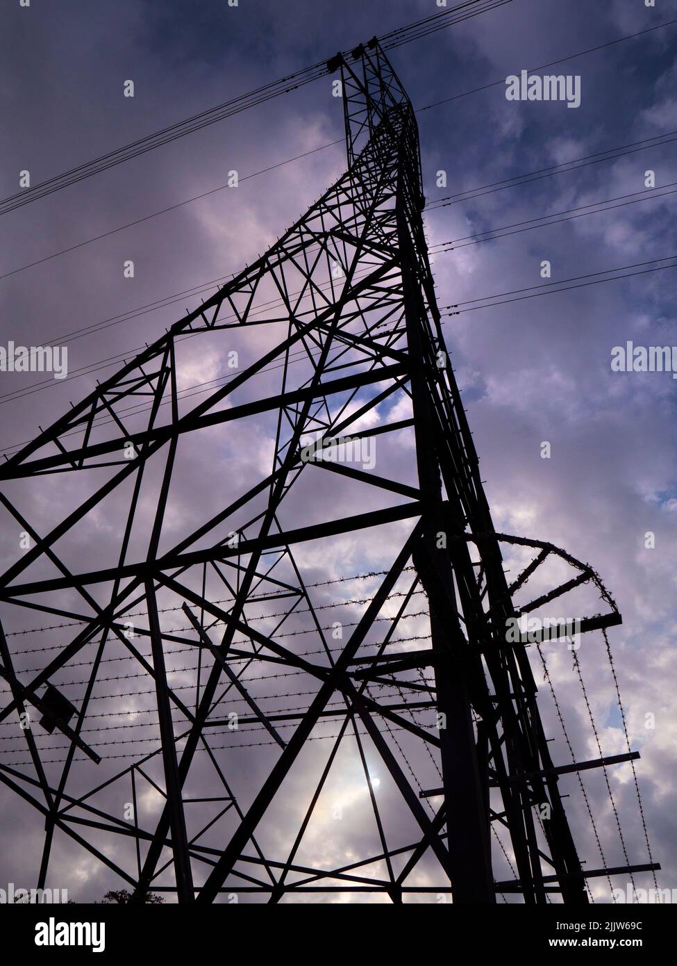 I love electricity pylons; I find their abstract, gaunt shapes ...