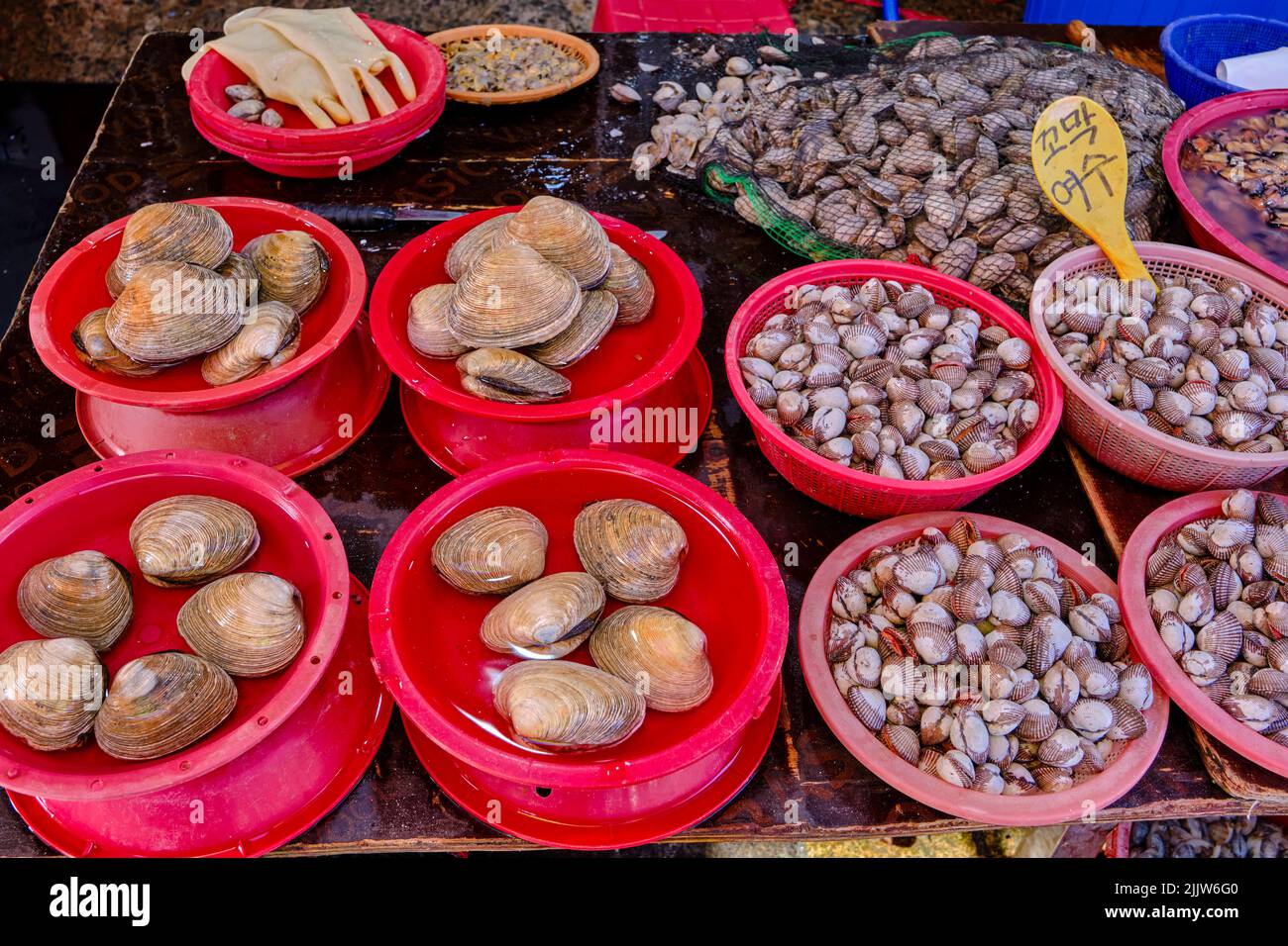 South Korea, South Gyeongsang Province, Busan, Jung-gu district, the ...