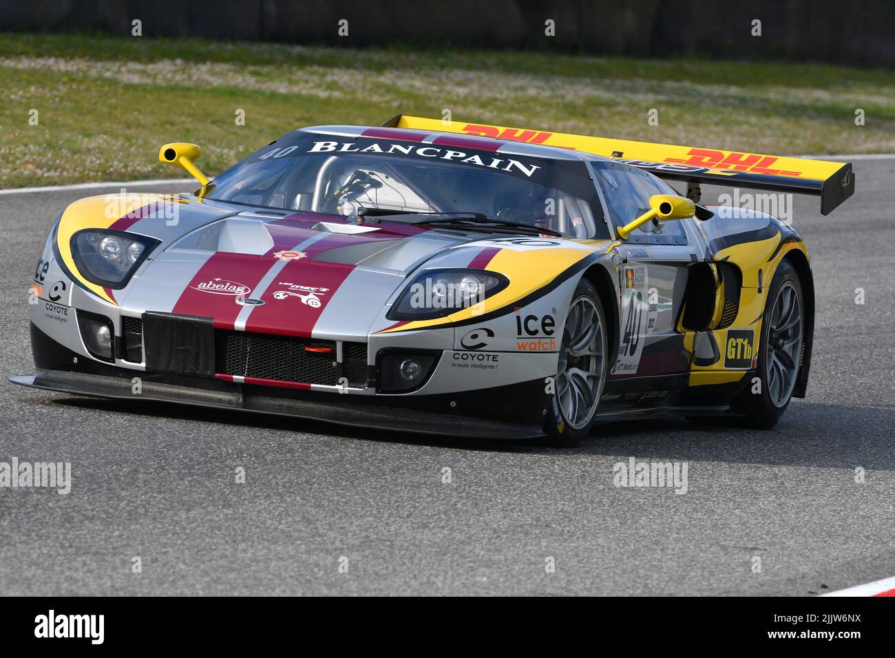 Scarperia, 3 April 2022: Ford GT GT1 year 2010 in action during Mugello ...