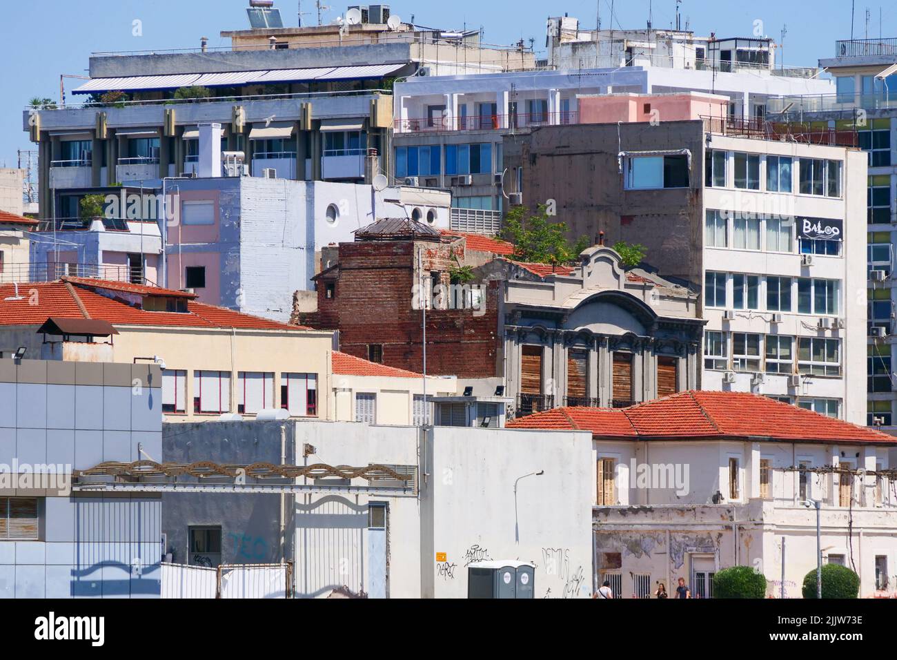 Old Mole area, Thessaloniki harbor, Thessaloniki, Macedonia, Northern ...