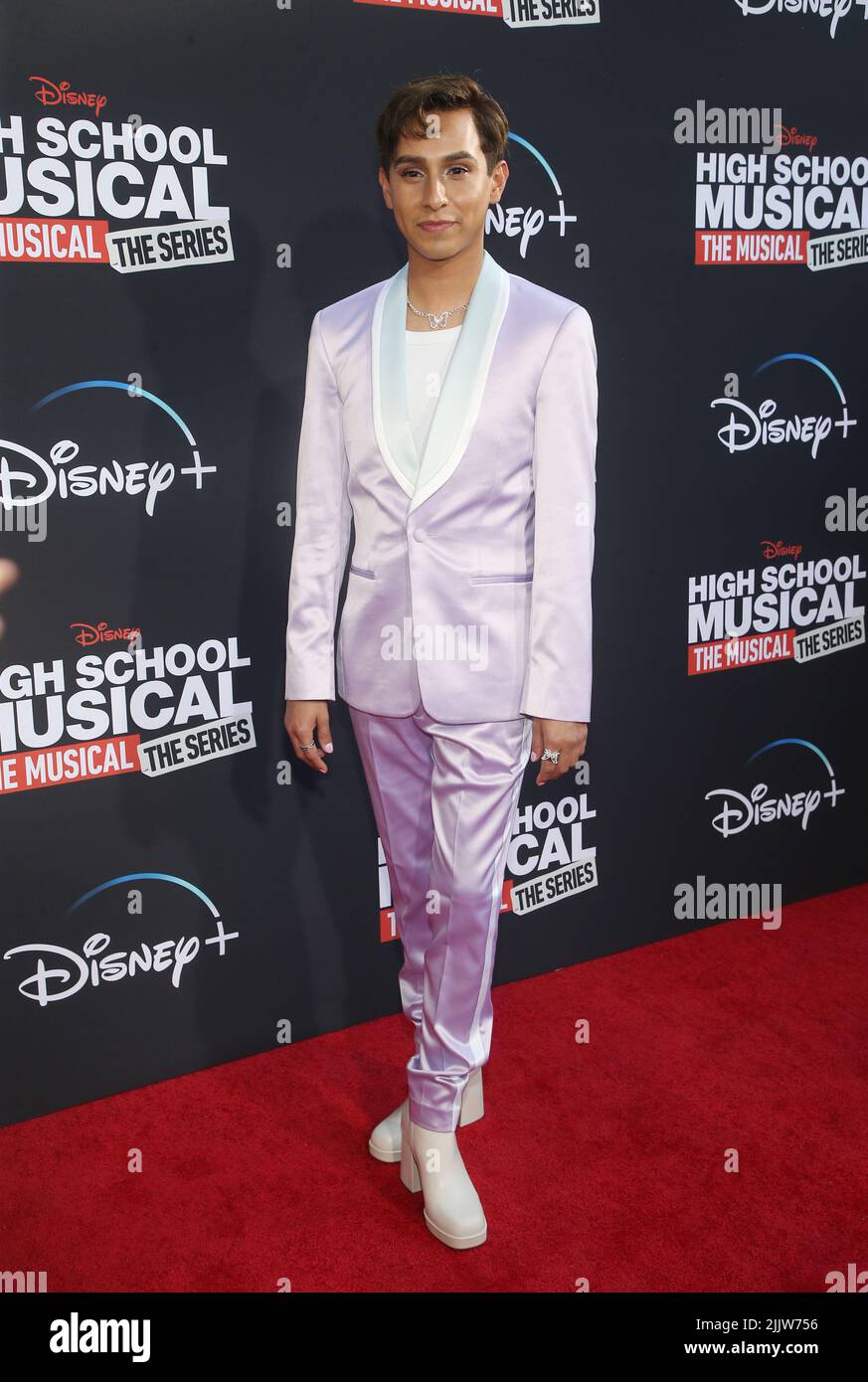 Burbank, Ca. 27th July, 2022. Frankie A. Rodriguez. at Disney "High ...