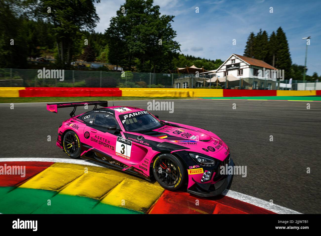 Stavelot, Belgium, 28/07/2022, 03 GetSpeed, Mercedes-AMG GT3 of Jeff ...