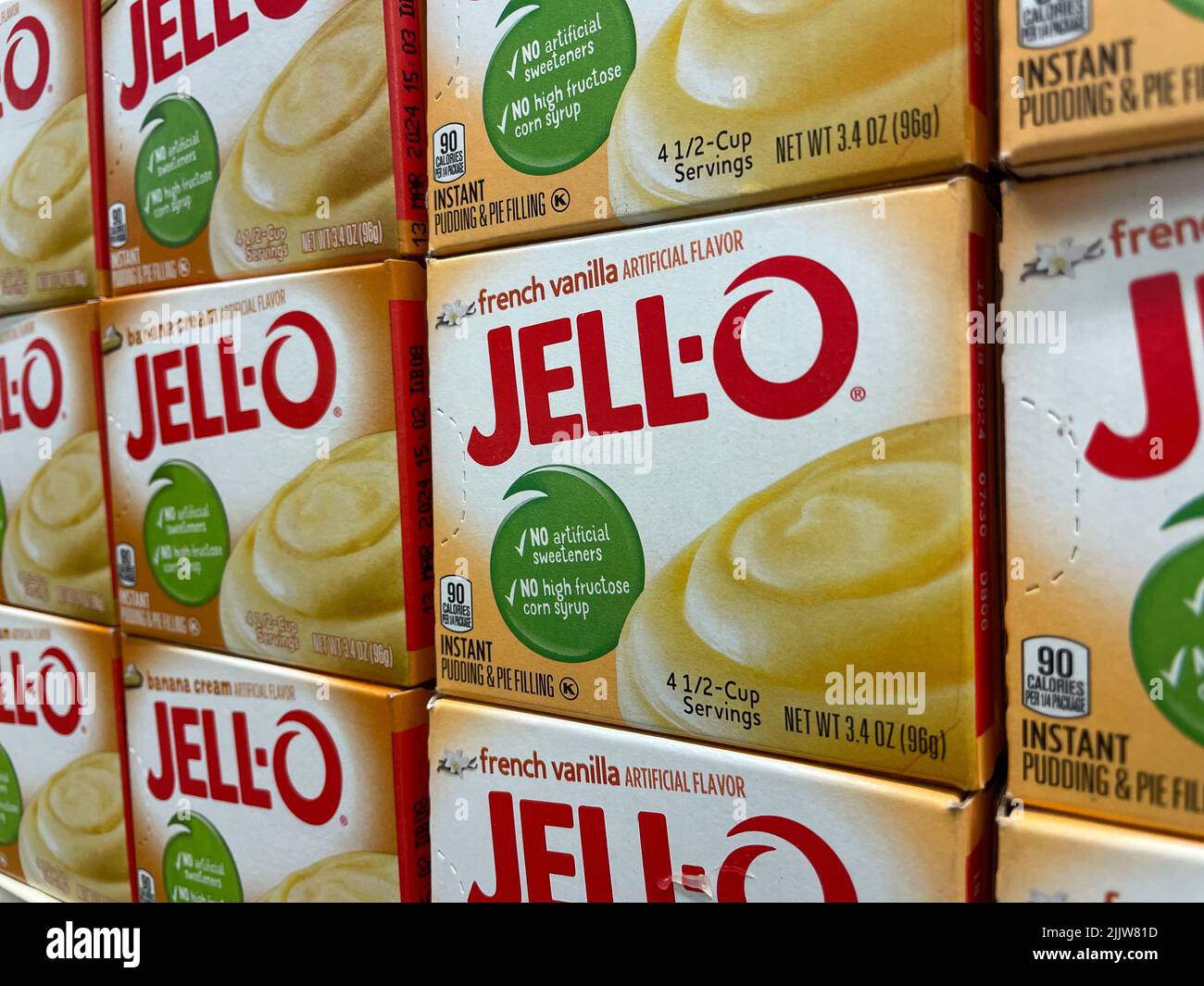 Jello box hi-res stock photography and images - Alamy