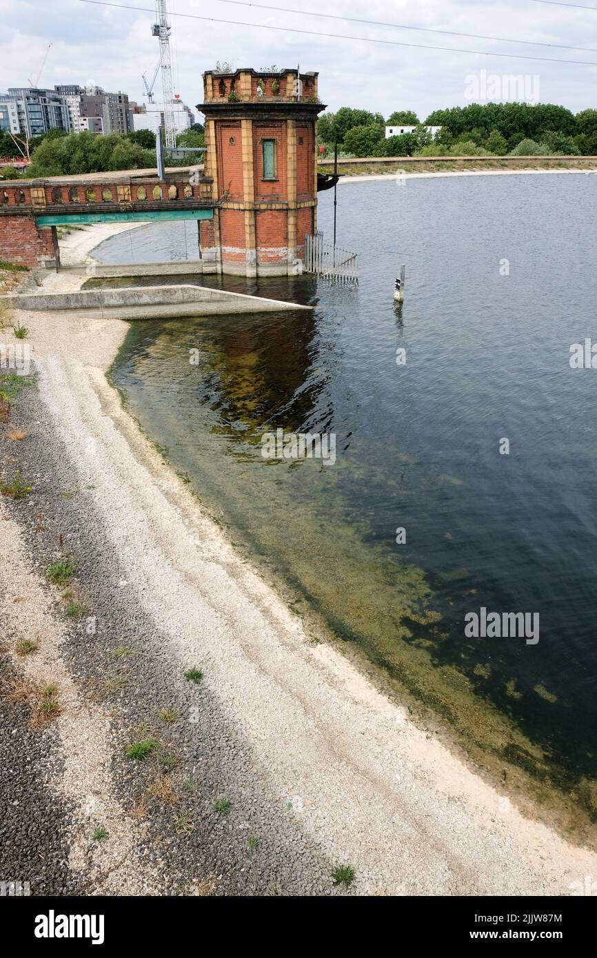 London, UK. 28th July 2022. Drought warnings for parts of the UK ...