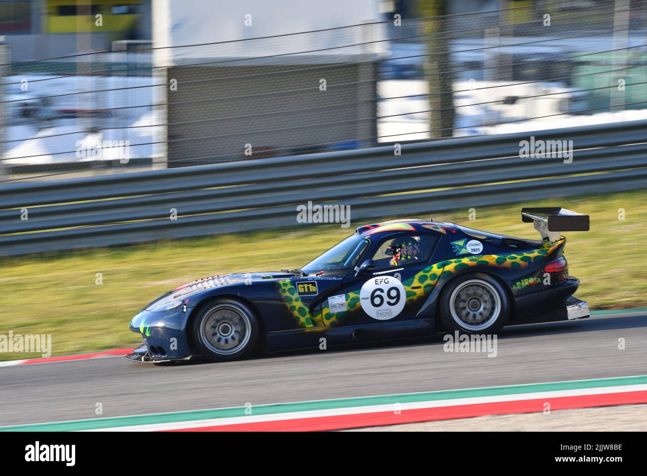 Scarperia, 3 April 2022: Chrisler Viper GTS-R GT1 in action during ...