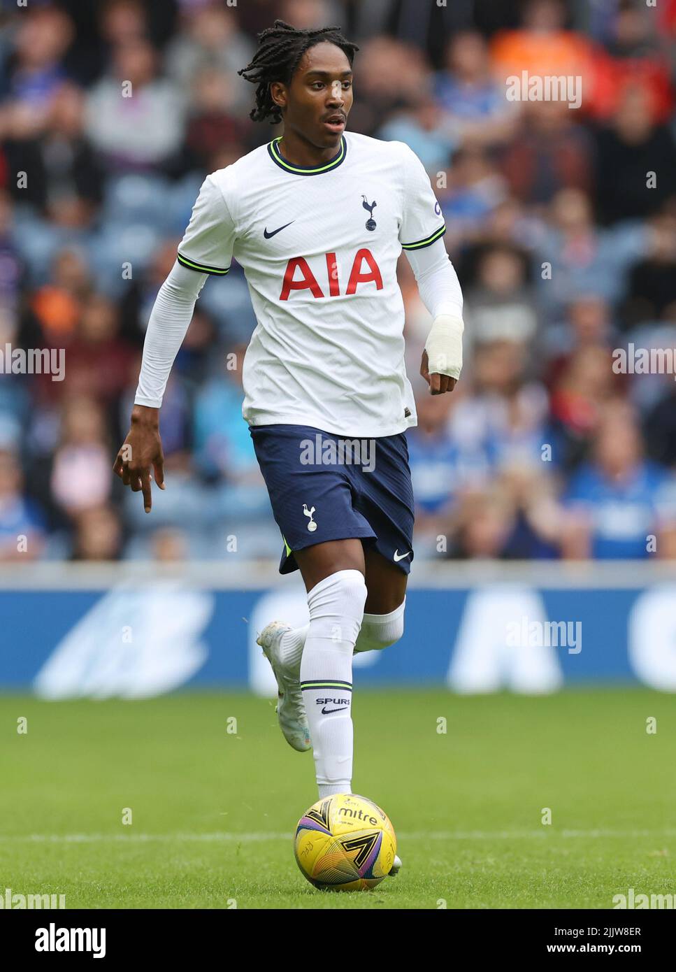 Tottenham Hotspur's Djed Spence during a pre-season friendly match at ...