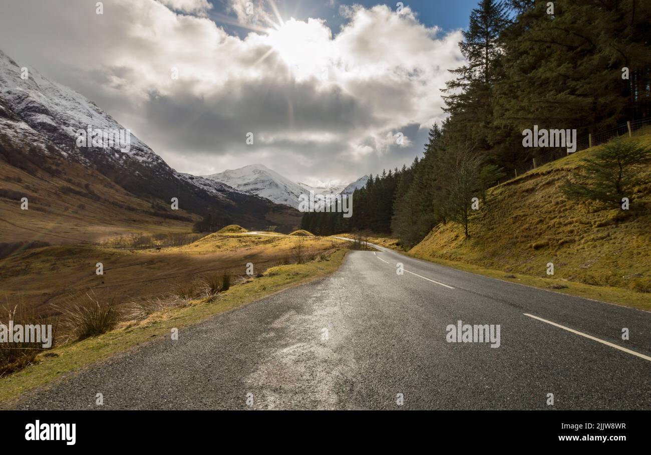 Fort william road hi-res stock photography and images - Alamy