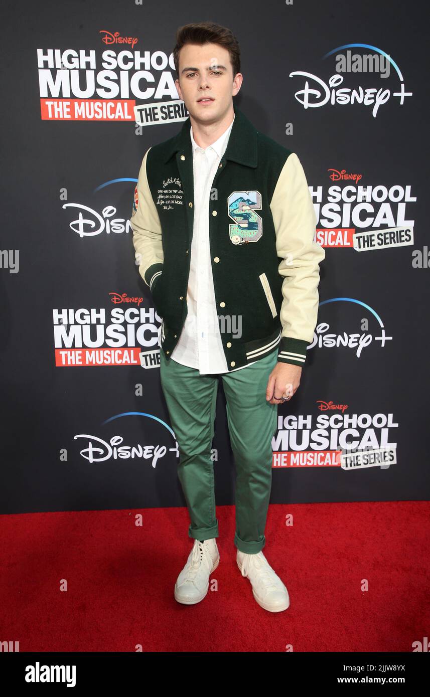 Burbank, Ca. 27th July, 2022. Reed Horstmann. at Disney "High School ...