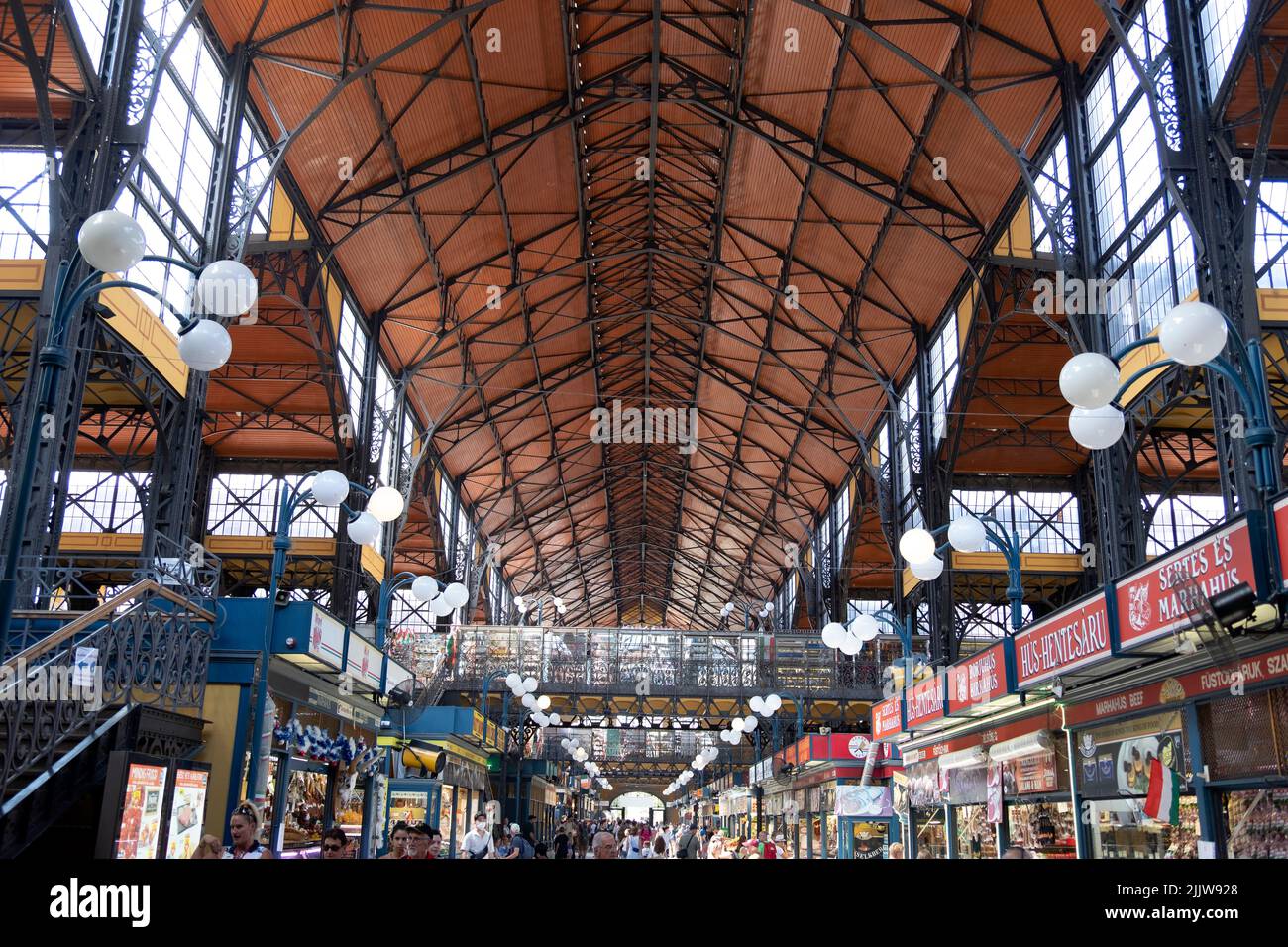 The Central Market Hall, also known as the Great Market Hall in ...