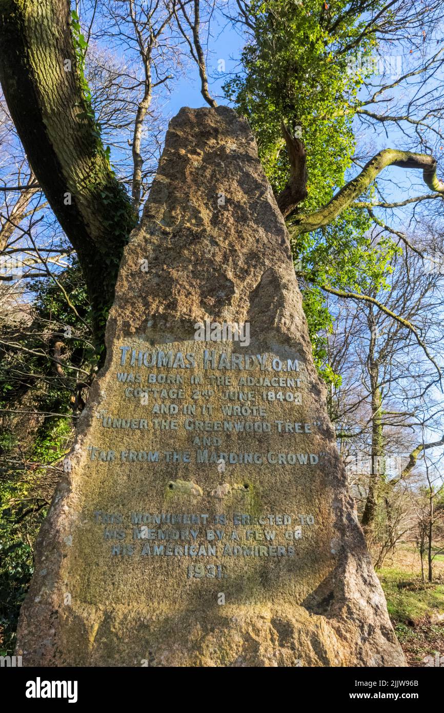 England, Dorset, Dorchester, Hardy's Cottage, Higher Bockhampton ...