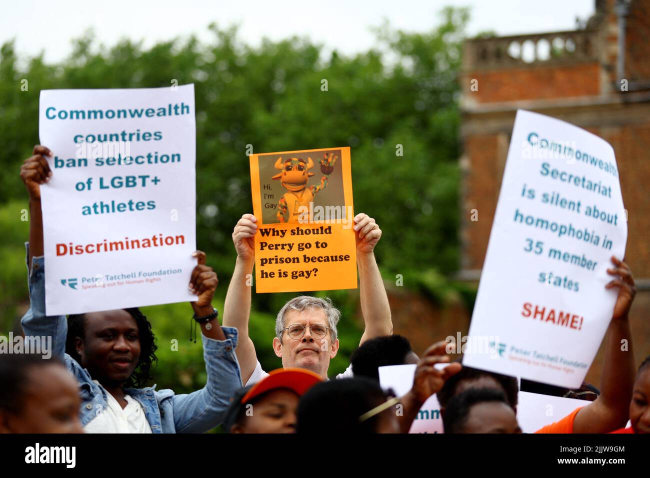 Birmingham lgbt protest hi-res stock photography and images - Alamy