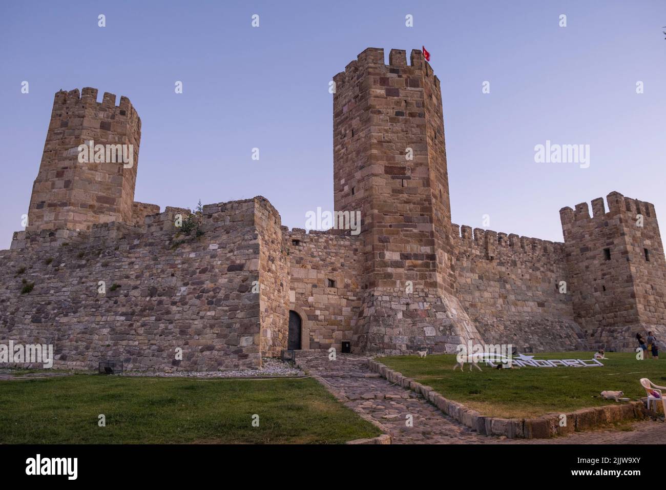 Ruin genoese tower on hi-res stock photography and images - Alamy