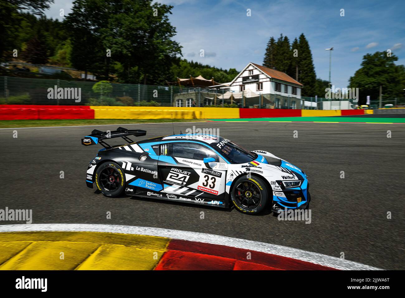 Stavelot, Belgium, 28/07/2022, 33 Team WRT, Audi R8 LMS evo II GT3 of ...