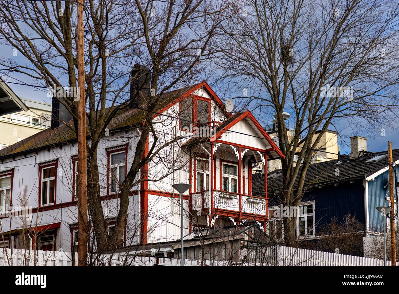 Buildings in Torshov Oslo Norway Stock Photo - Alamy