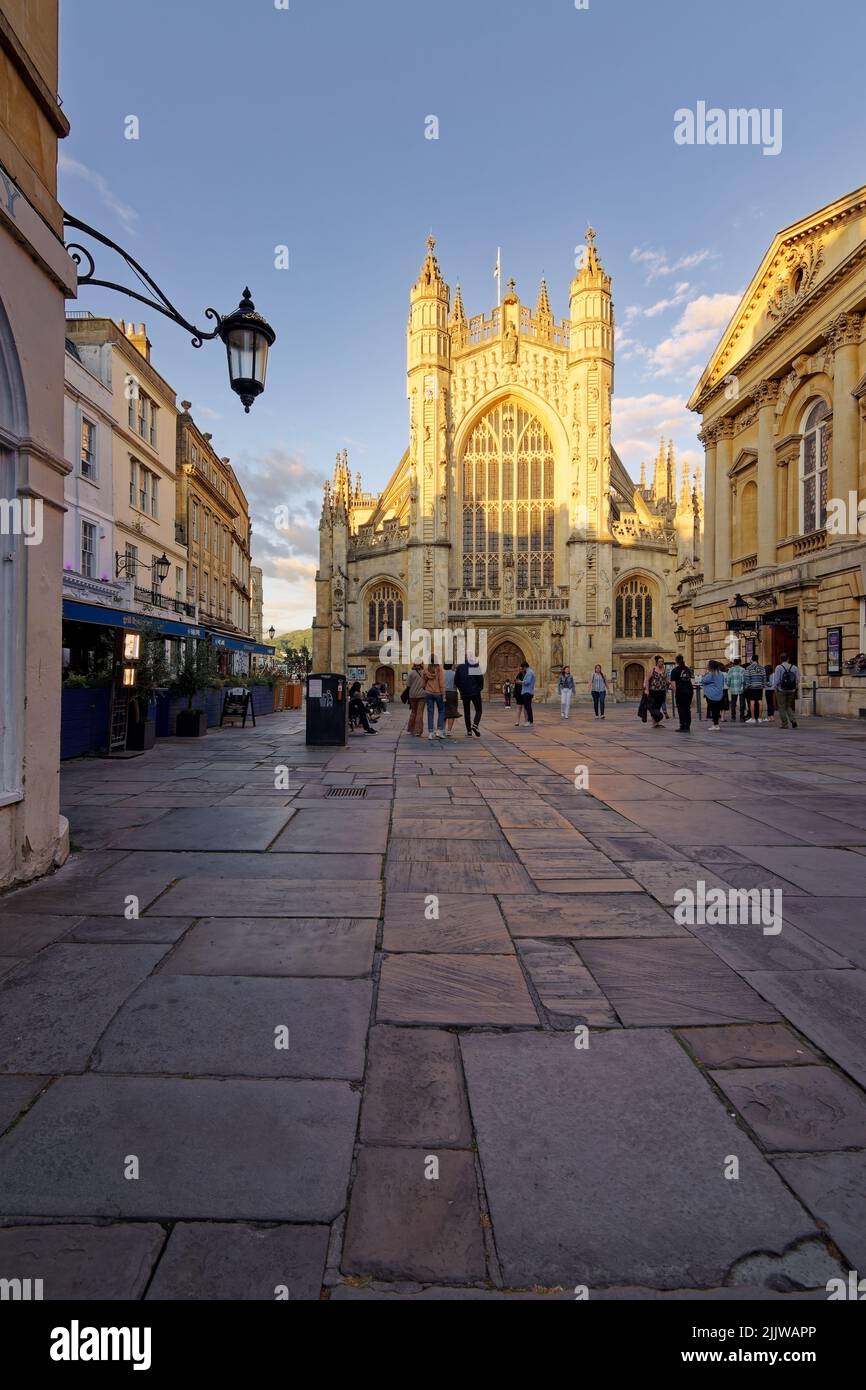 Summer evenings in Bath Stock Photo - Alamy