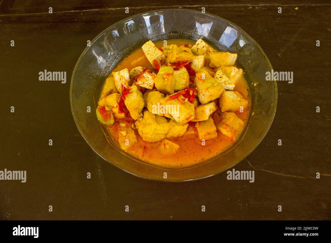Sambal goreng is a traditional Javanese food made from spicy stew with ...