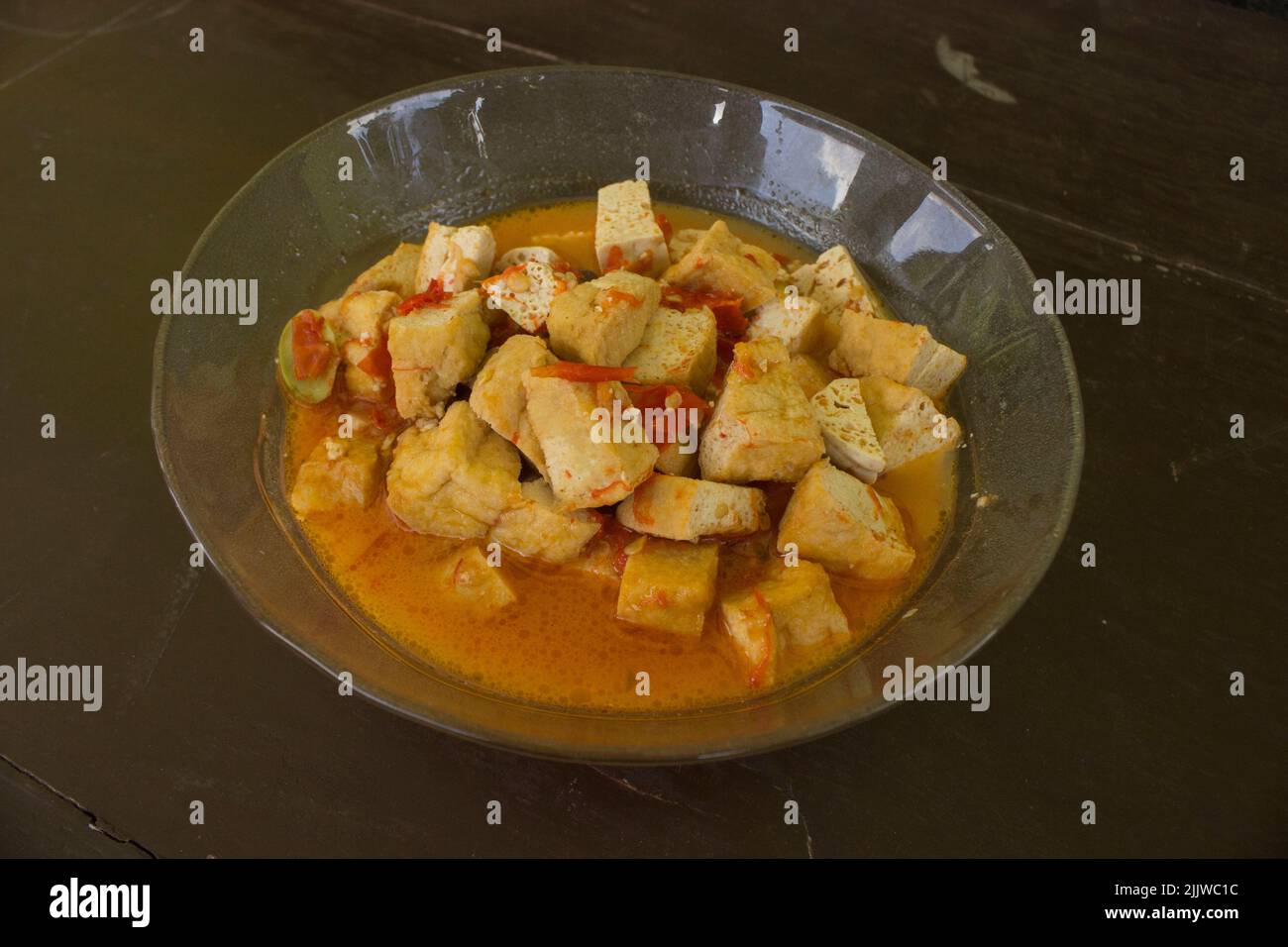 Sambal goreng is a traditional Javanese food made from spicy stew with ...