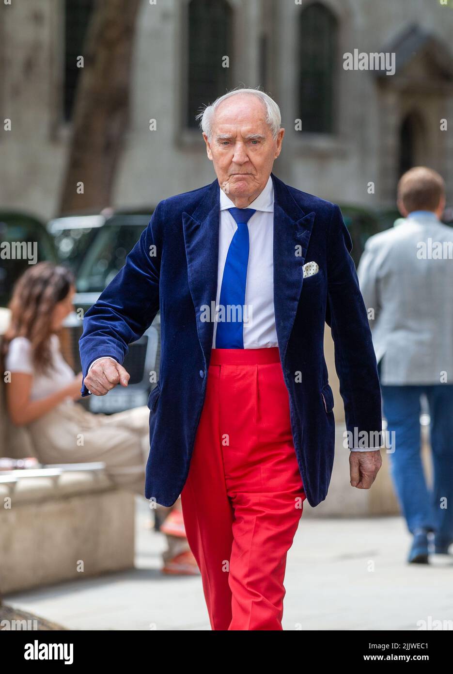 London, England, UK. 28th July, 2022. British billionaire Sir FREDERICK ...