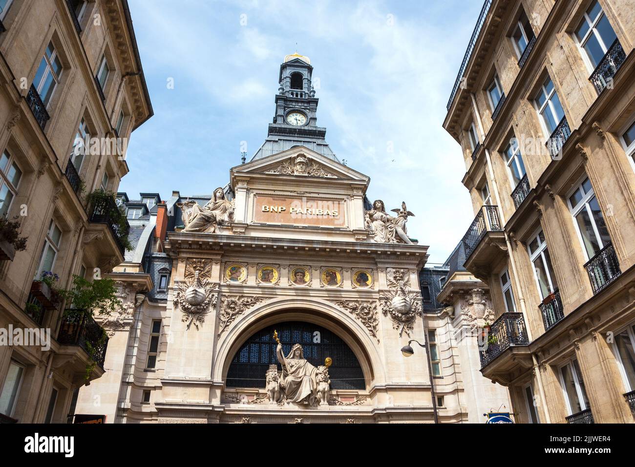PARIS, FRANCE - JUNE 24, 2018: BNP Paribas asset management ... PARIS, FRANCE - JUNE 24, 2018: BNP Paribas asset management ...