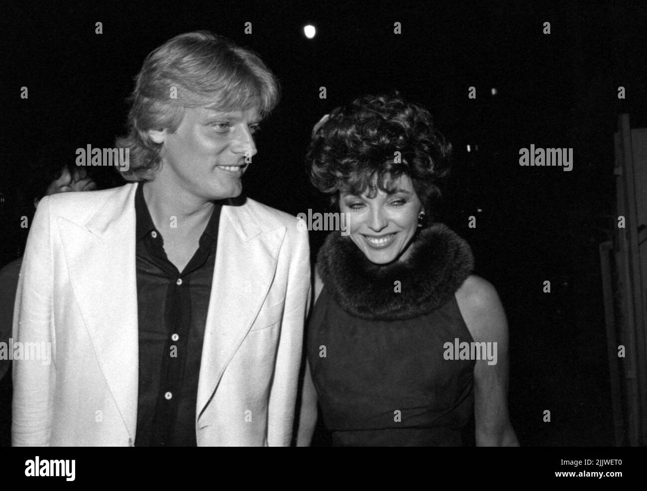 Joan collins peter holm hi-res stock photography and images - Alamy