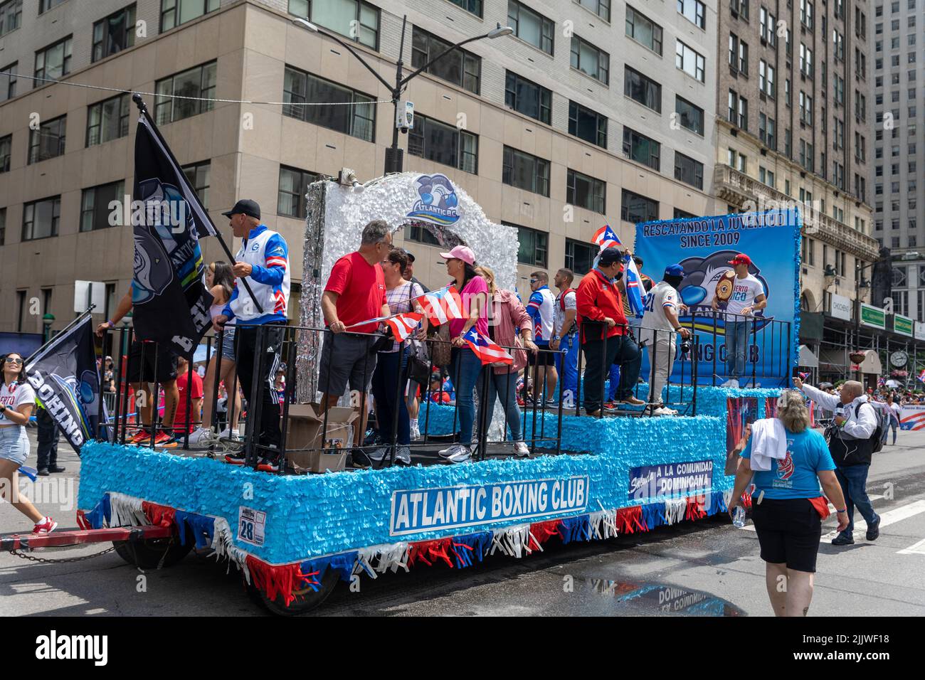 Atlantic Boxing Club at the celebration of the Puerto Rican Day Parade ...