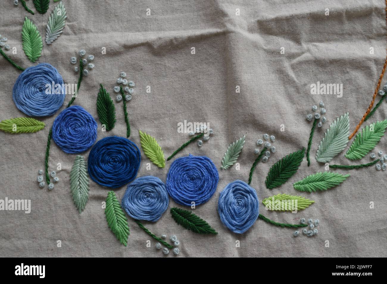 Rural embroidery craft Stock Photo - Alamy