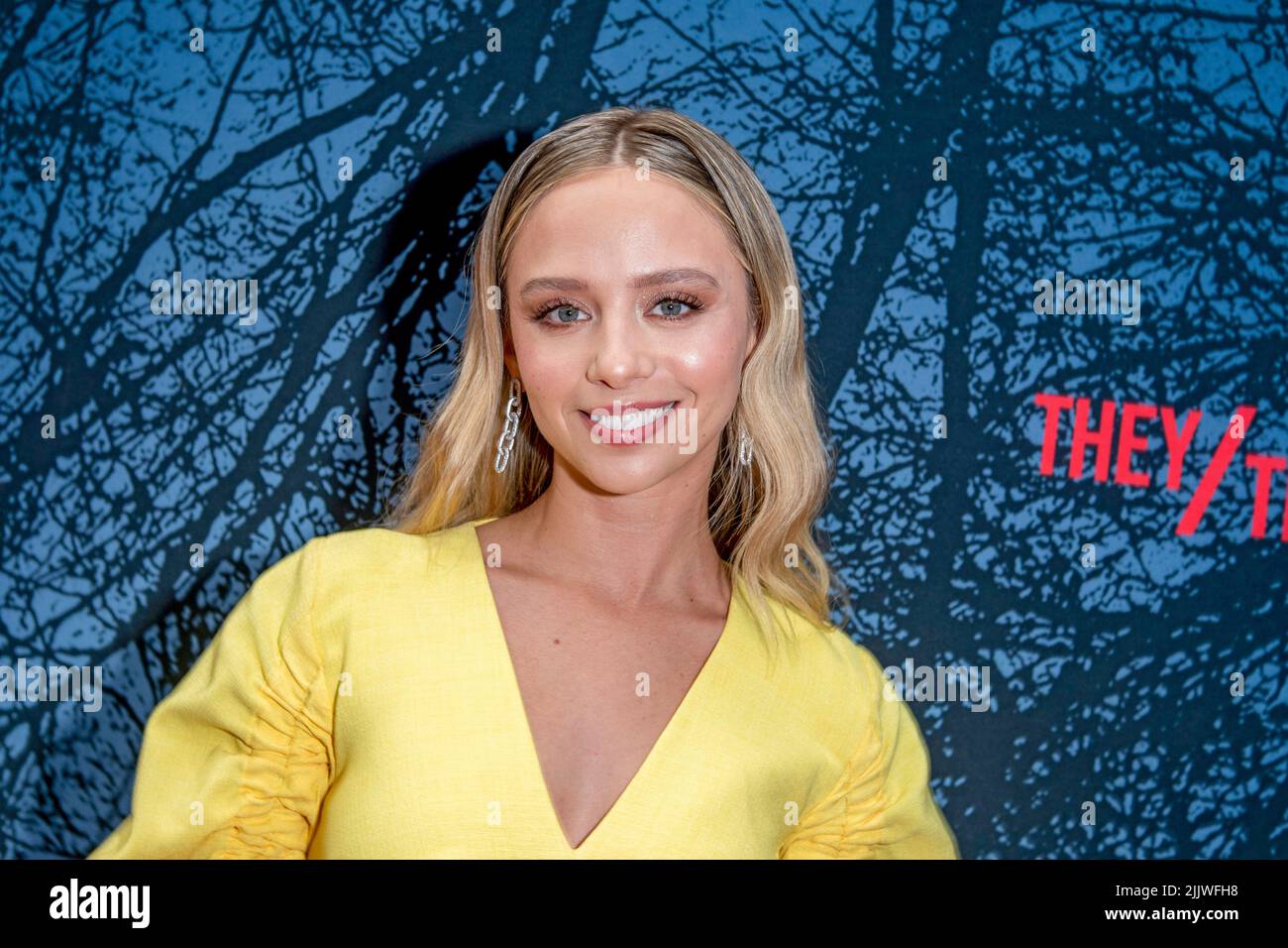 New York, United States. 27th July, 2022. Anna Lore attends the "THEY ...