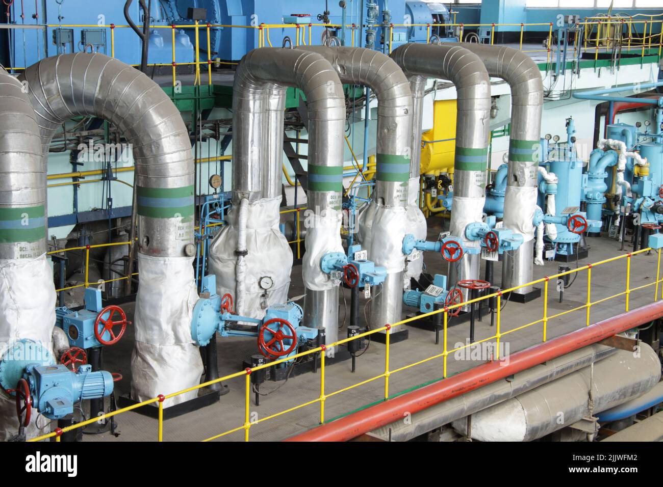 CHP. Huge production of heat generation for the population. Heat ...
