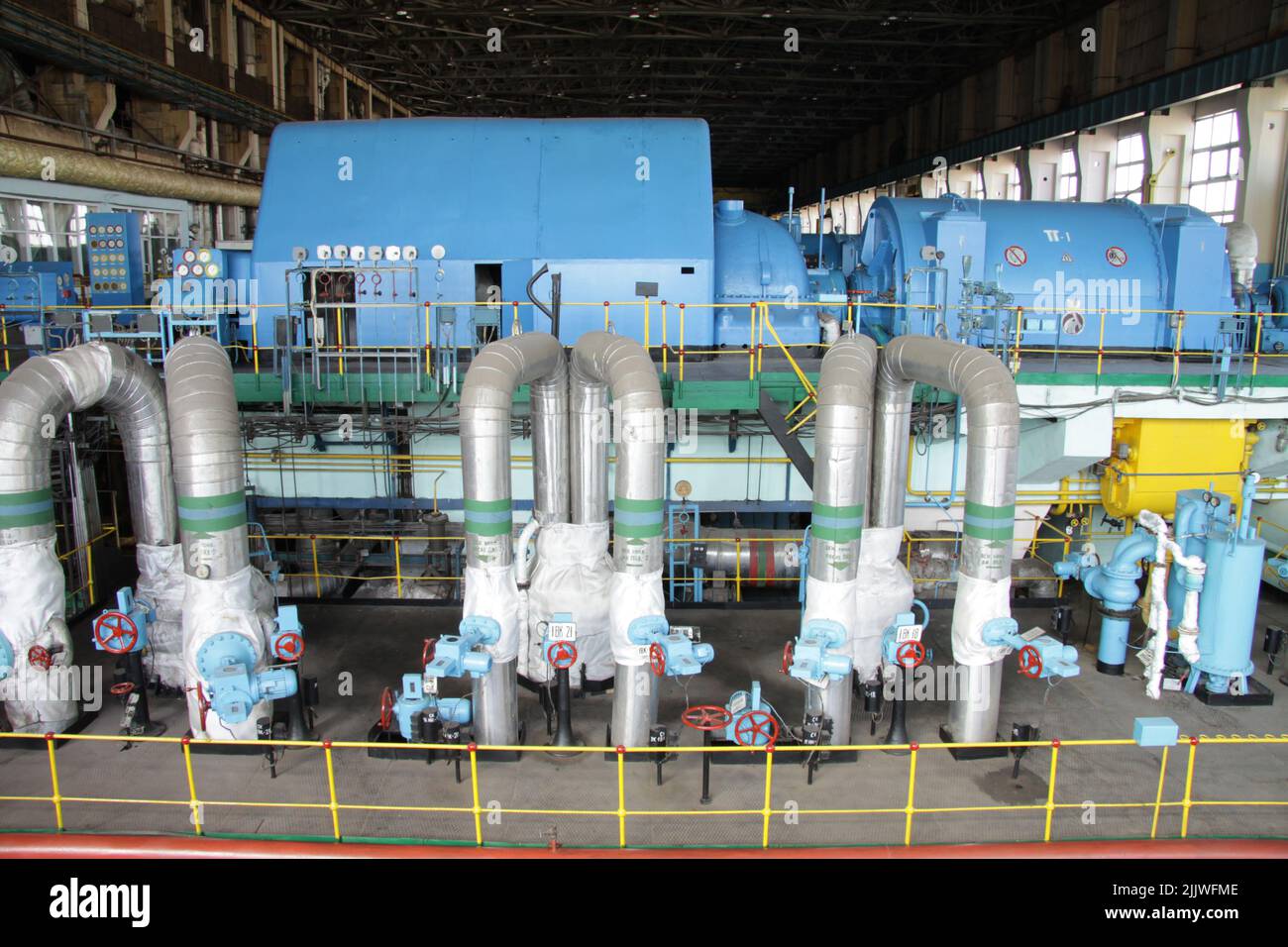CHP. Huge production of heat generation for the population. Heat ...